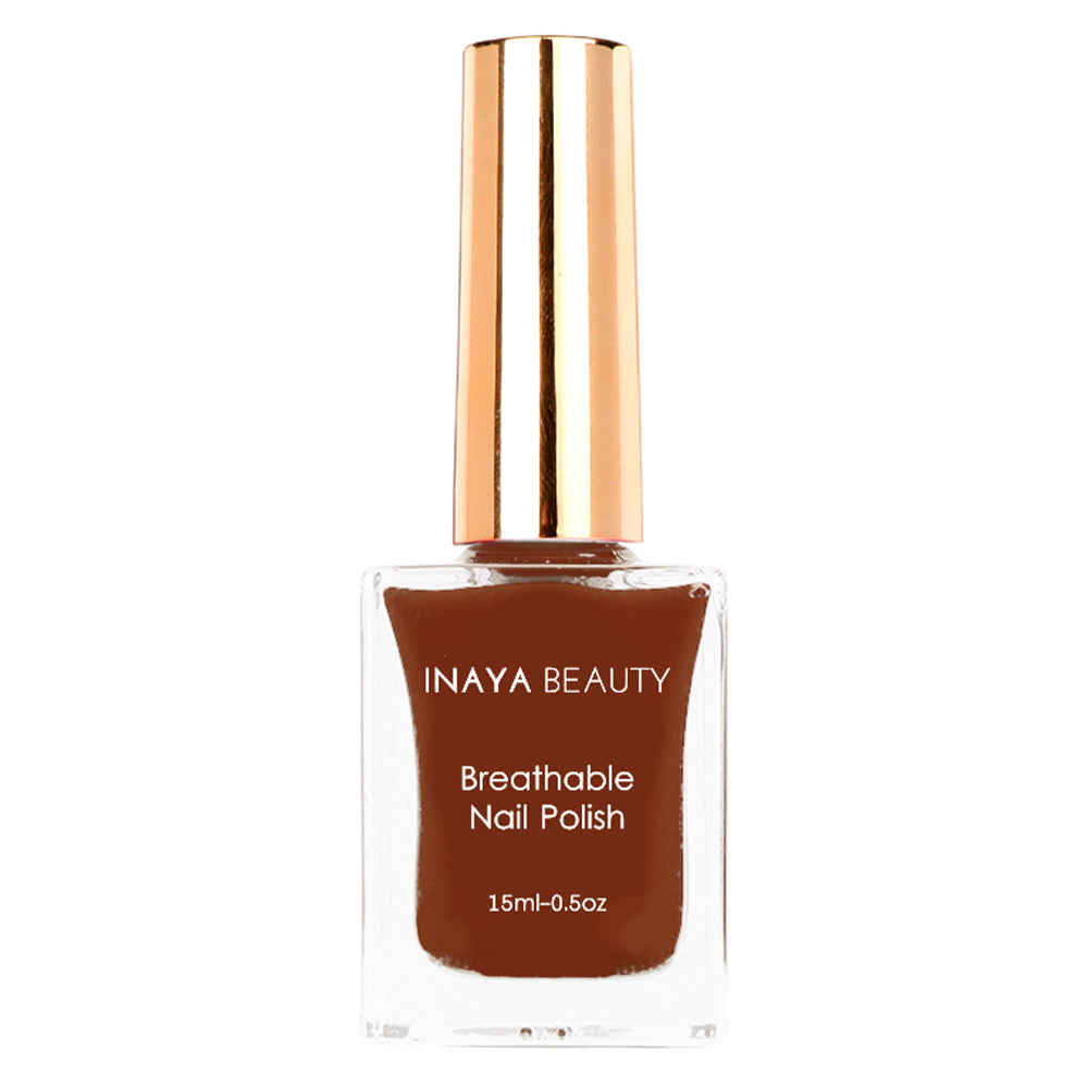 Saddle Brown Breathable Halal Vegan Nail Polish UK – Inaya Beauty ...